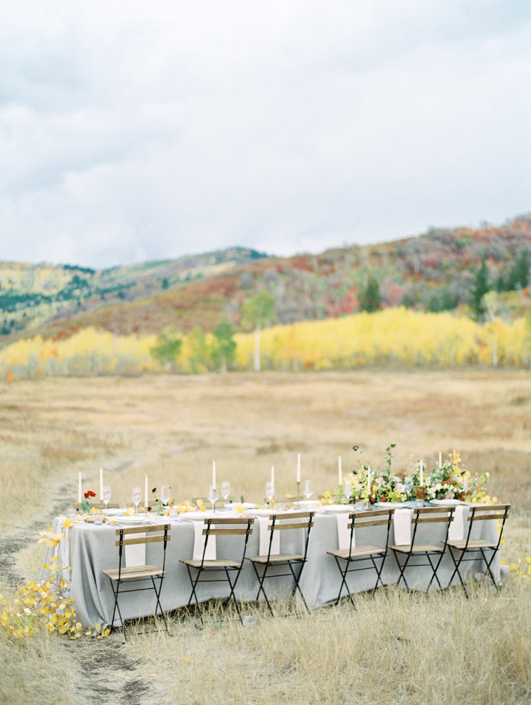A Romantic Sundance Wedding in Autumn | Rachael Ellen Events